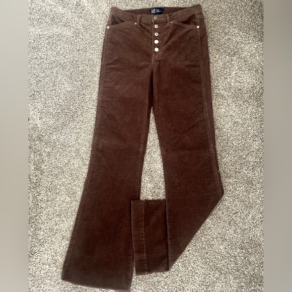 Gap Pants And Jumpsuits Gap Chocolate Brown Corduroy Pants Poshmark